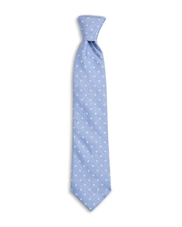 Bloomingdale'S Classic Dot Tie Exclusive - Blue