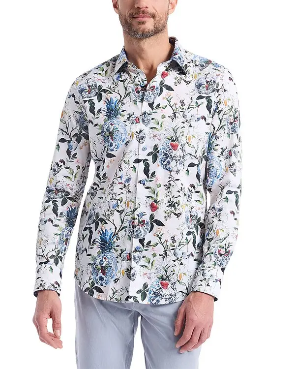 Robert Graham Briarcliff Long Sleeve Woven Shirt - Multi