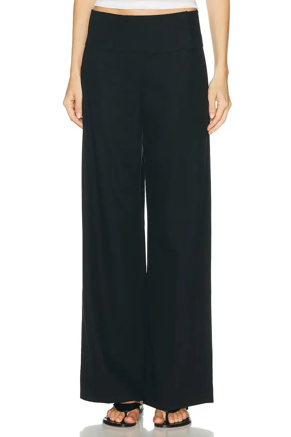 ST. AGNI Belt Detail Pant