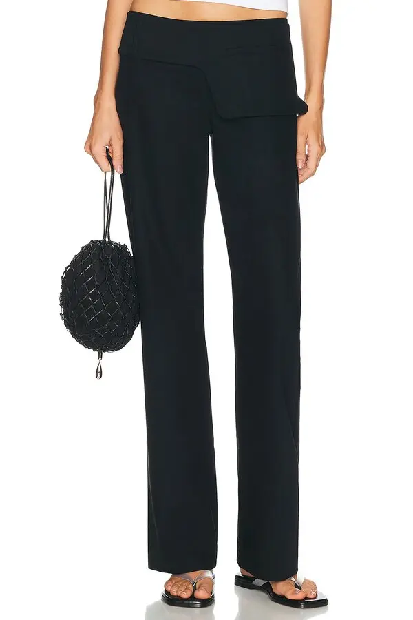 ST. AGNI Belt Detail Pant