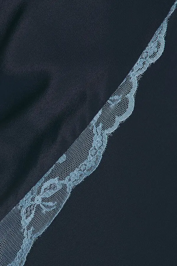 SIR. Elsie Lace Gown - Navy