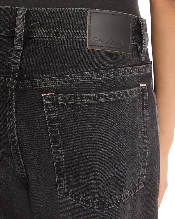 Acne Studios 2021f Mid Rise Wide Leg Jeans
