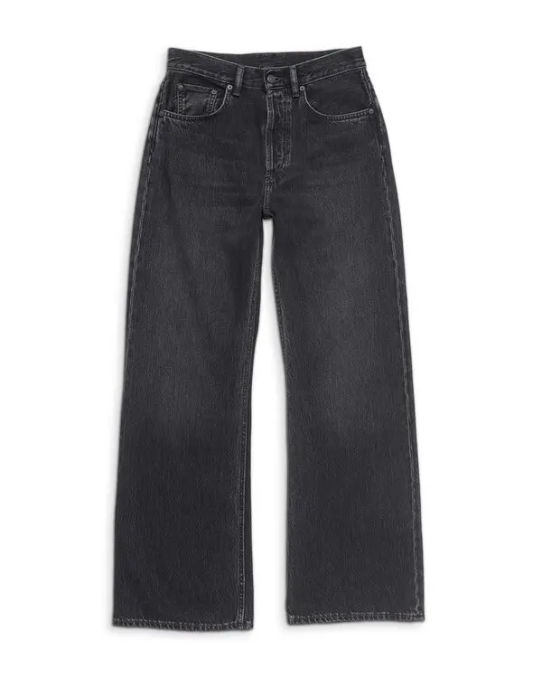 Acne Studios 2021f Mid Rise Wide Leg Jeans