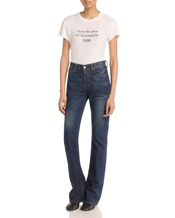 Acne Studios 2009f Straight Jeans - Dark Blue