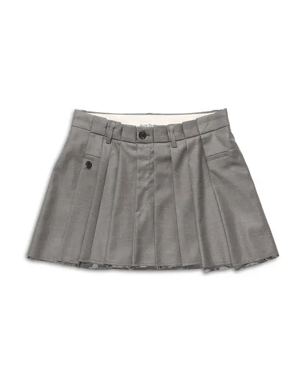 Acne Studios Pleated Mini Skirt