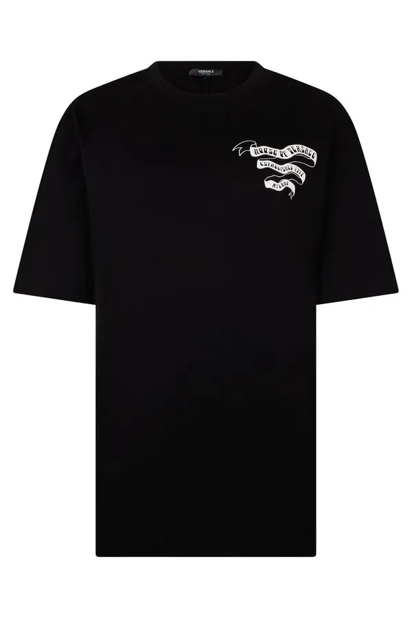 Versace Comfort Fit T-shirt For - Black