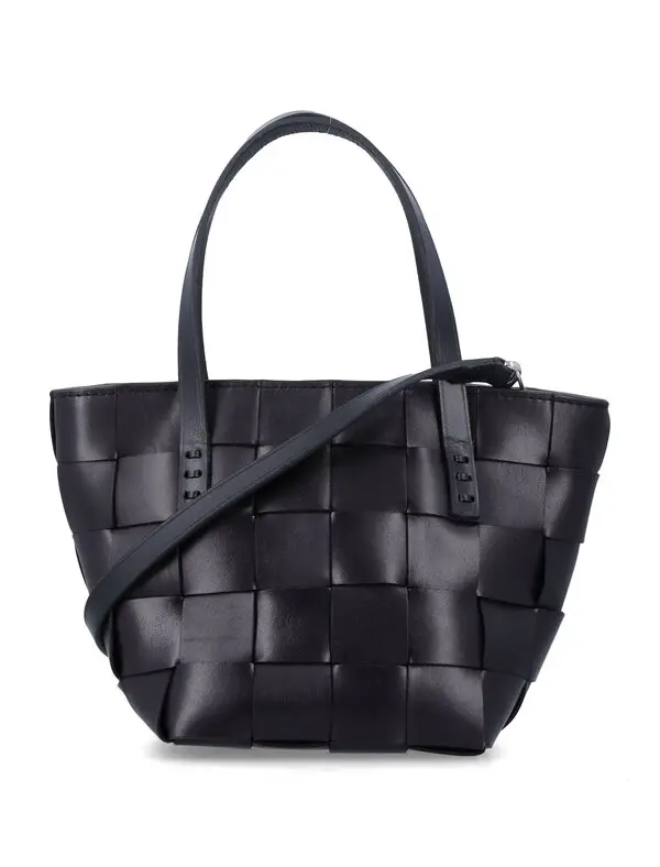 Dragon Diffusion Mini Cow Leather Bag - Black