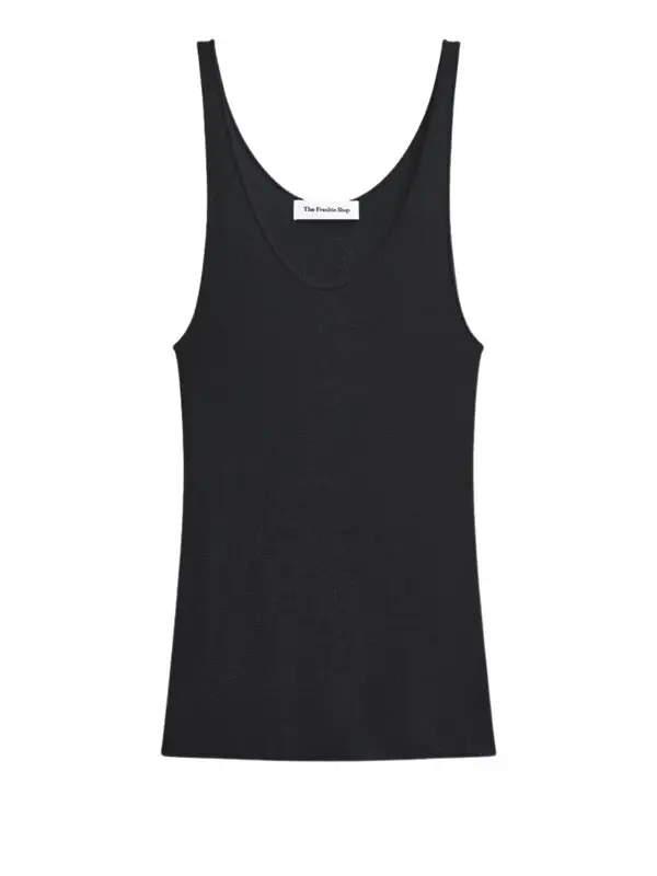 THE FRANKIE SHOP Scoop Neck Sleeveless Top For - Black