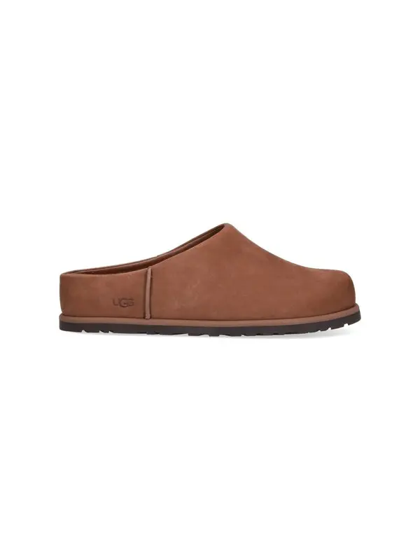 UGG Luxe Leather Slippers - Brown