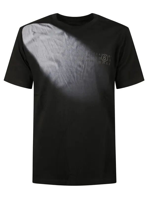 MAISON MARGIELA Essential Cotton Tee For - Black