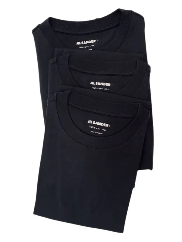 JIL SANDER Logo Patch Short Sleeve T-shirt