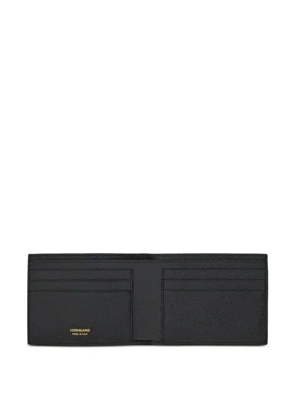 FERRAGAMO Micro Gancio Leather Wallet