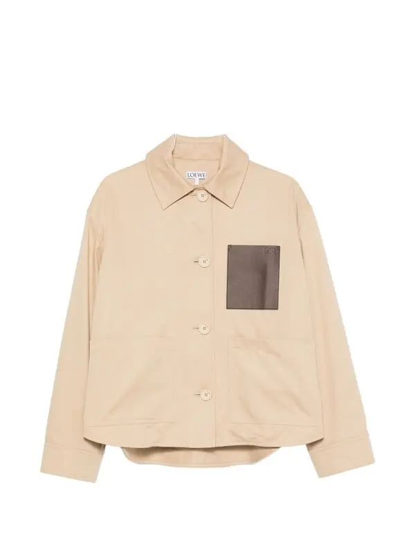 Loewe Cotton Workwear Jacket - Beige
