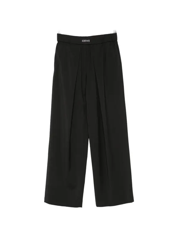 Loewe Cotton And Silk Trousers