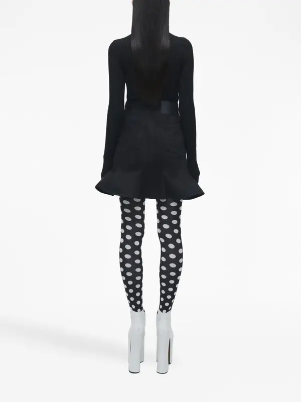 Marc Jacobs Denim Cotton Mini Skirt
