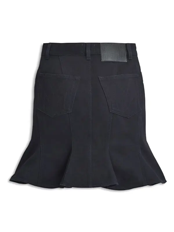 Marc Jacobs Denim Cotton Mini Skirt