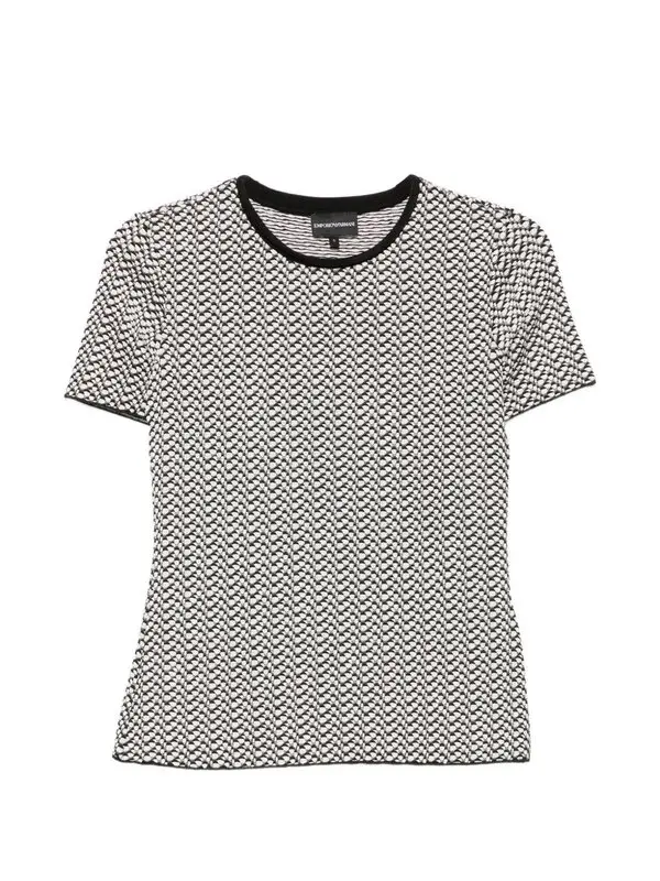 Emporio Armani Slim Crewneck Sweater - Black