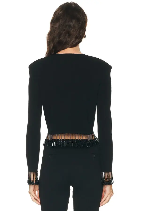 BY MALENE BIRGER Shelly Embellished Knit Top