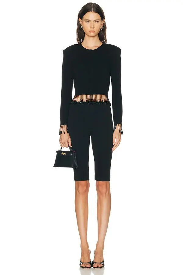 BY MALENE BIRGER Shelly Embellished Knit Top