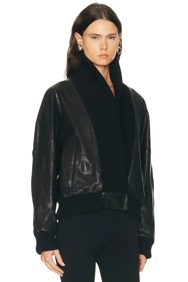 Magda Butrym Leather Jacket
