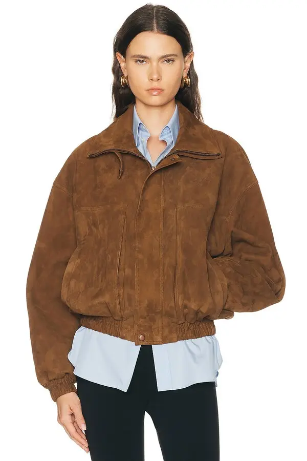 Magda Butrym Suede Jacket