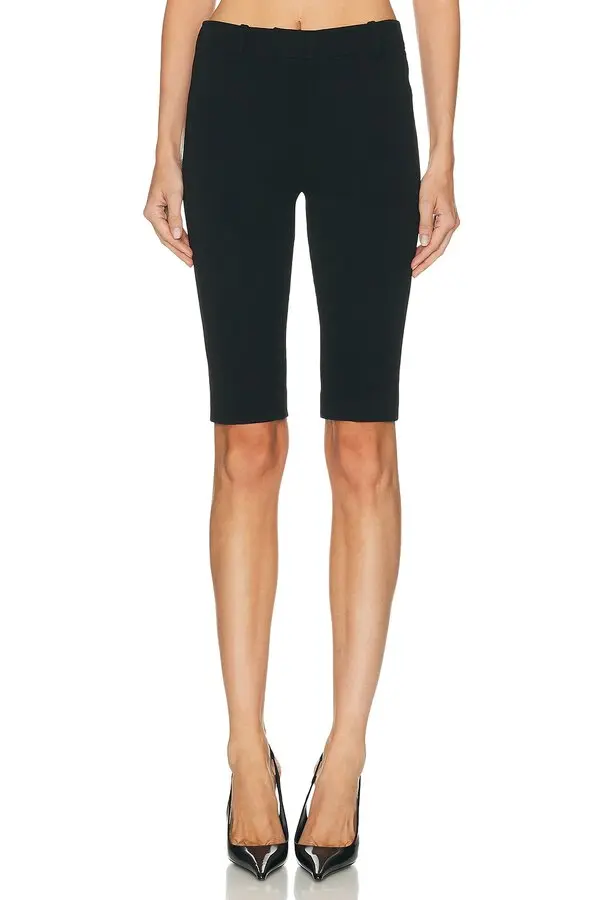 Magda Butrym Tailored Biker Pants - Black
