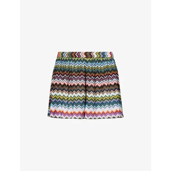 Missoni Zig-zag Knitted Shorts