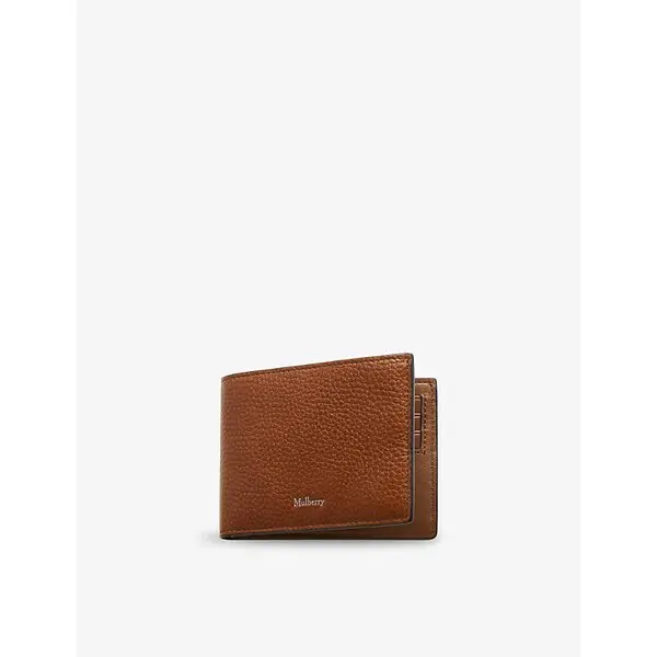 Mulberry Heritage Eight-card Leather Wallet - Oak