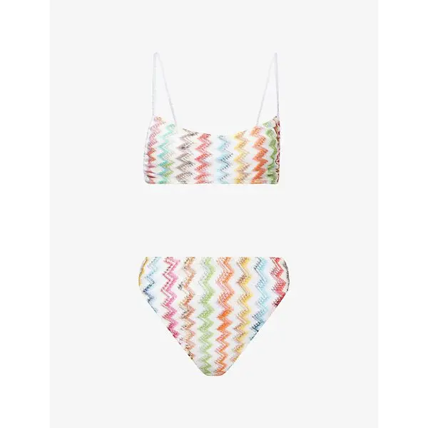 Missoni Zig-zag Pattern Bikini Set