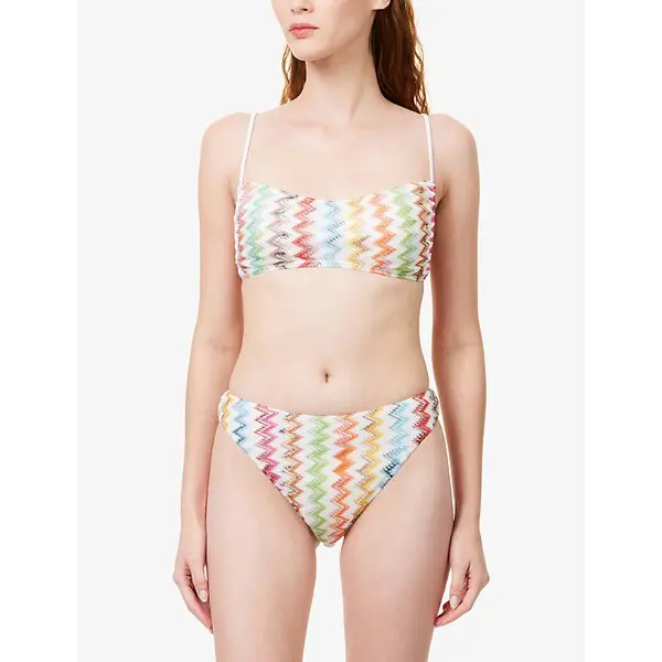Missoni Zig-zag Pattern Bikini Set
