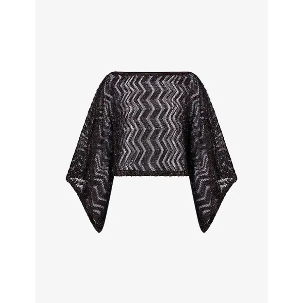 Missoni Sequinned Lamé Knitted Top