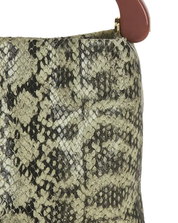 Dries Van Noten Small Resin Handle Crossbody Bag - Mint