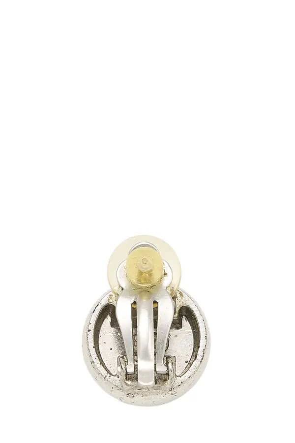 Chanel Cc' Clip On Earrings