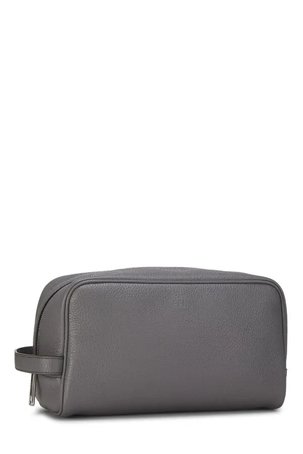 Fendi Leather Toiletry Pouch