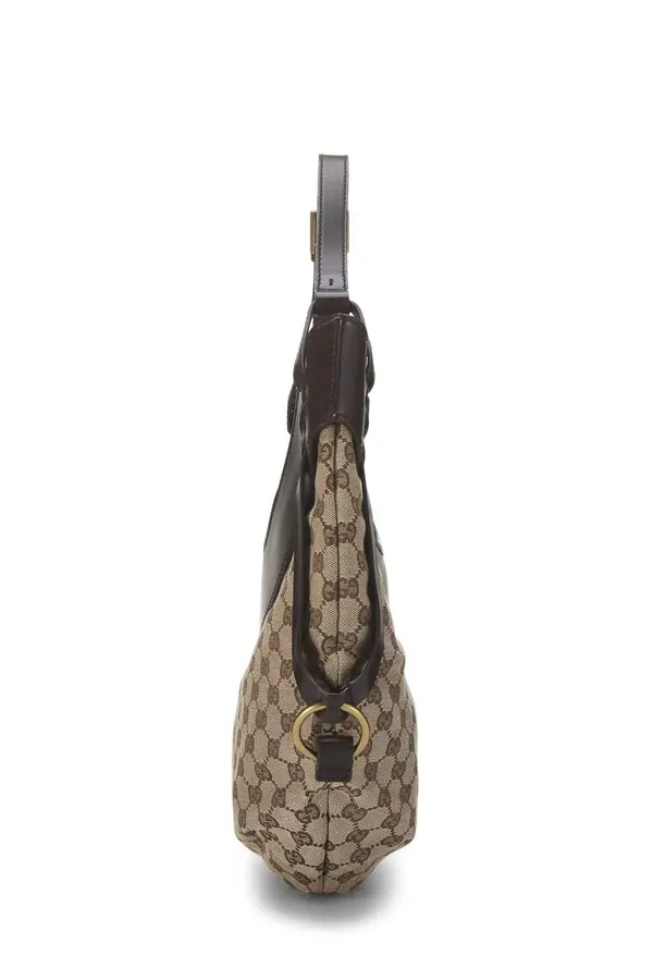 Gucci Original Gg Crescent Moon Hobo