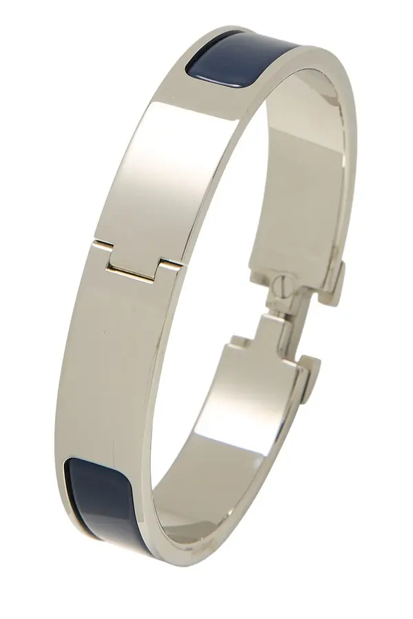 Hermès Enamel Clic-clac 'h' Bracelet Pm