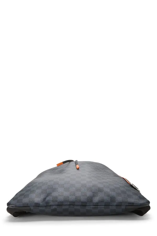 LOUIS VUITTON Damier Cobalt Race Drawstring Backpack