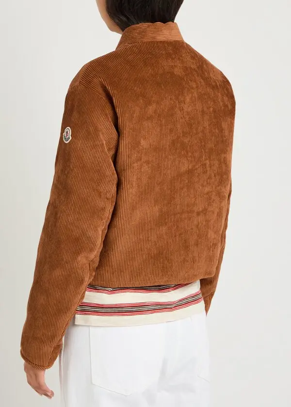 Moncler Blageon Reversible Padded Corduroy Jacket