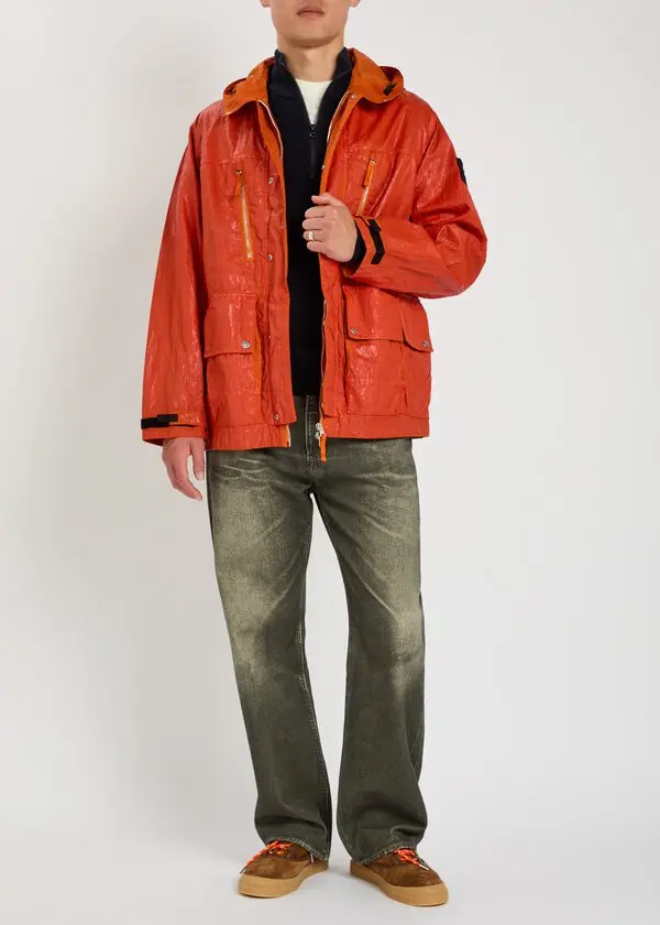 Stone Island Hooded Nylon Jacket
