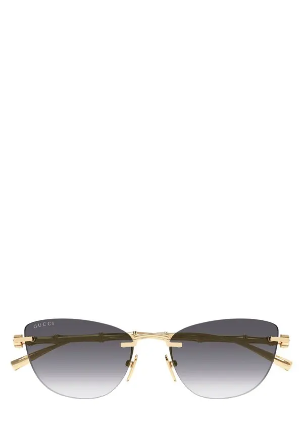 Gucci Rimless Square-frame Sunglasses