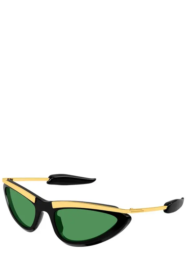 Bottega Veneta Narrow Cat-eye Sunglasses - Black