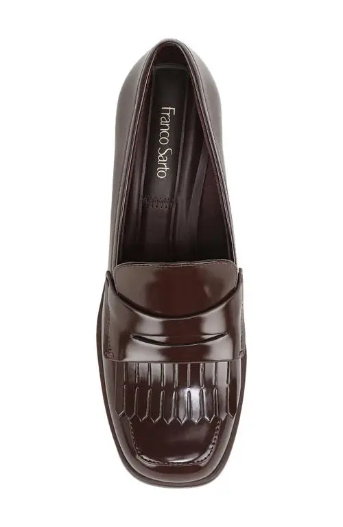 Franco Sarto Elian Kiltie Loafer Pump - Brown