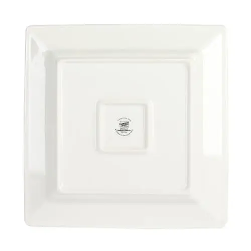 GIBSON HOME Zen Buffet Hard Square Porcelain Dinnerware Set
