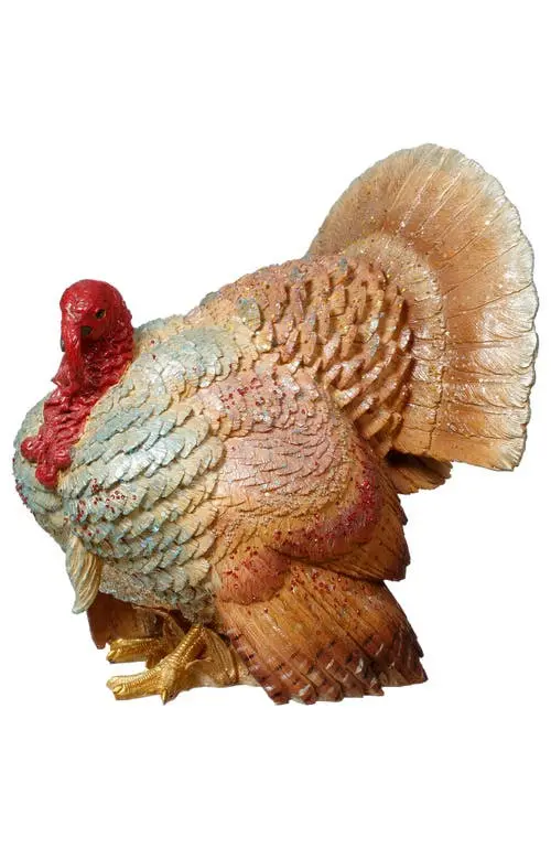 MARK ROBERTS Harvest Turkey Decor - Tan