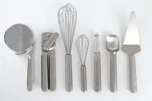 CALPHALON Prime 7 Piece Stainless Steel Kitchen Gadget Set - Silver