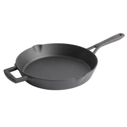 BABISH Cast Iron Preseasoned Skillet - Black