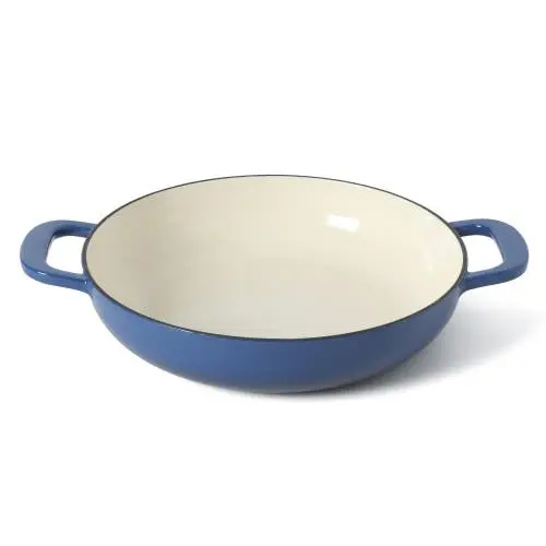 MARTHA STEWART Gatwick 3.5-quart Enameled Cast Iron Braiser With Lid