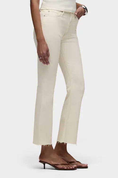 Hudson Jeans Barbara Flap Pocket Bootcut Crop