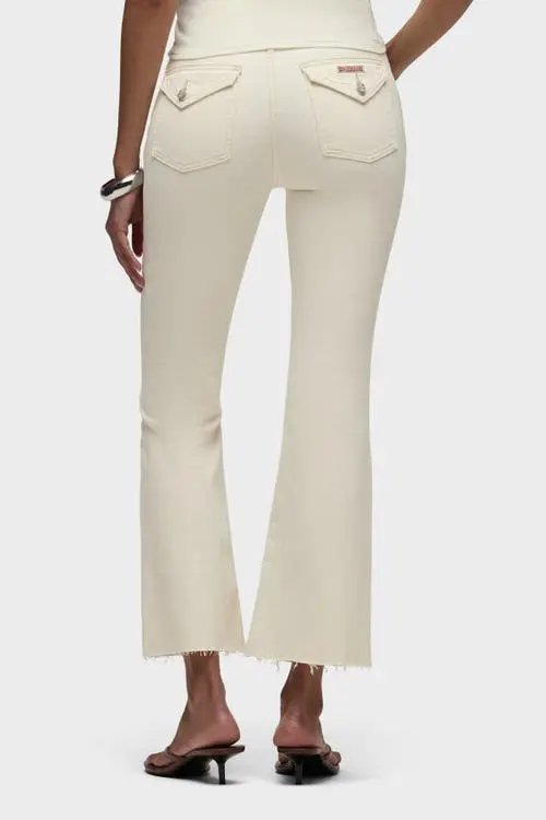 Hudson Jeans Barbara Flap Pocket Bootcut Crop