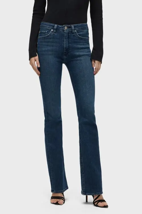 Hudson Jeans Barbara High-rise Bootcut W/ Flap Jean